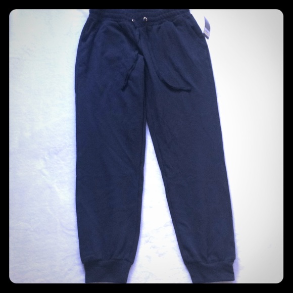 bebe | Pants & Jumpsuits | Bebe Navy Blue Sweatpants In Size M | Poshmark